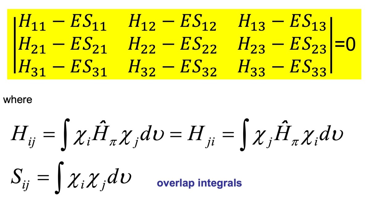 Physical Chemistry: The Simple Hückel Method (Part I)